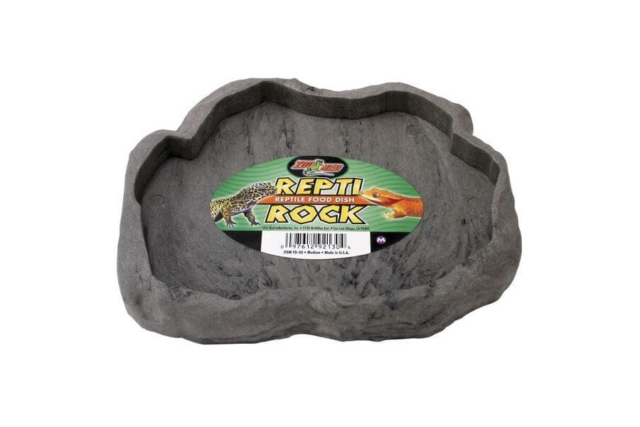 Repti rock Food Dish - Mangeoire plate pour reptiles - zoomed